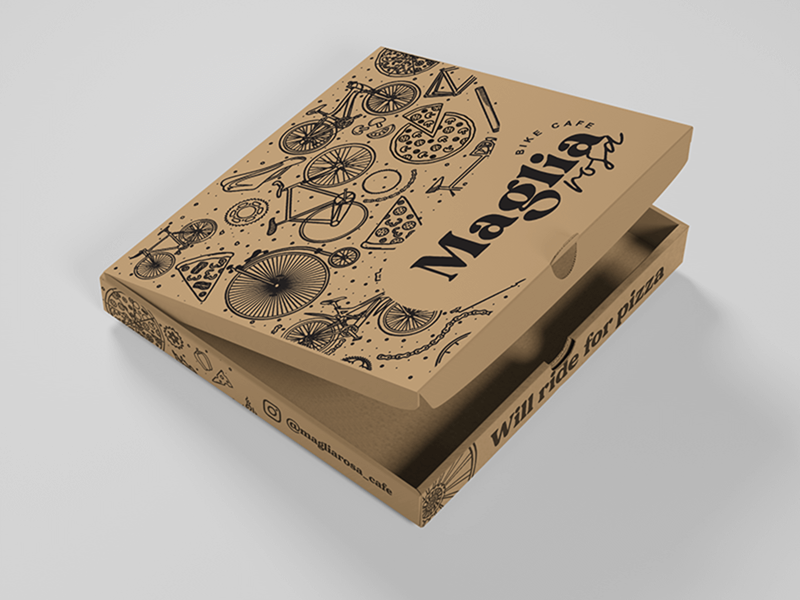 Caja de pizza personalizada | Pizza cajas